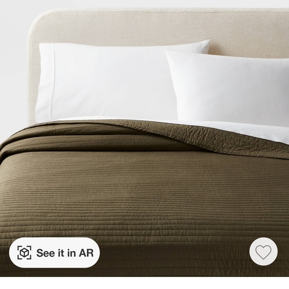 Threshold | Bedding | Threshold Olive Quilt Set | Poshmark